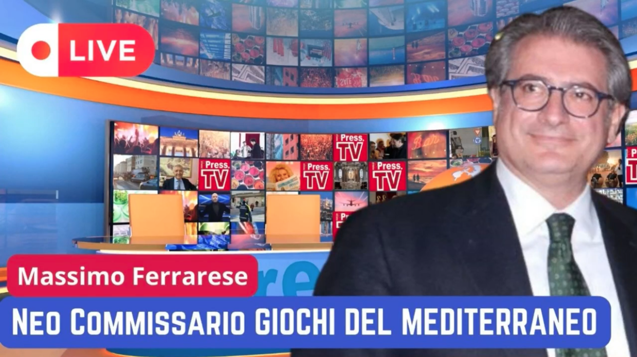 Massimo Ferrarese, neo Commissario Giochi del Mediterraneo