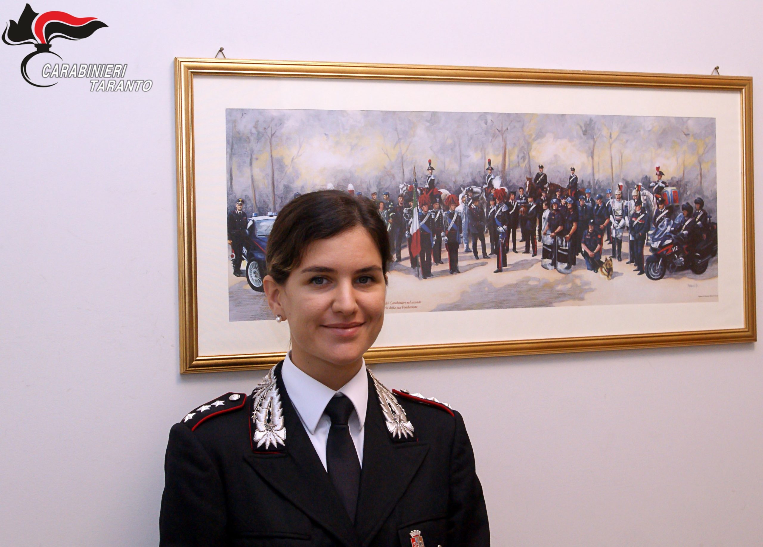 Francesca Romano Fiorentini è il nuovo comandante della Compagnia Carabinieri di Taranto ...