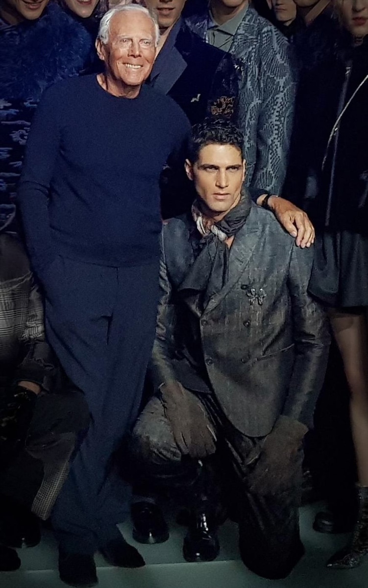 Fabio Mancini, il modello iconico di Giorgio Armani deve tutto al re ...