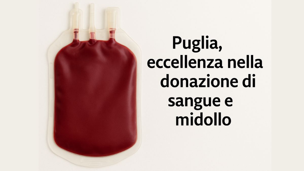 Puglia, eccellenza nella donazione di sangue e midollo - Notizie Puglia ...
